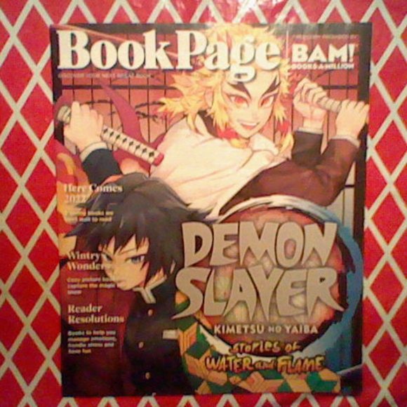 Other | Book Page Magazine January 222 Bam Demon Slayer Variant Cover ...